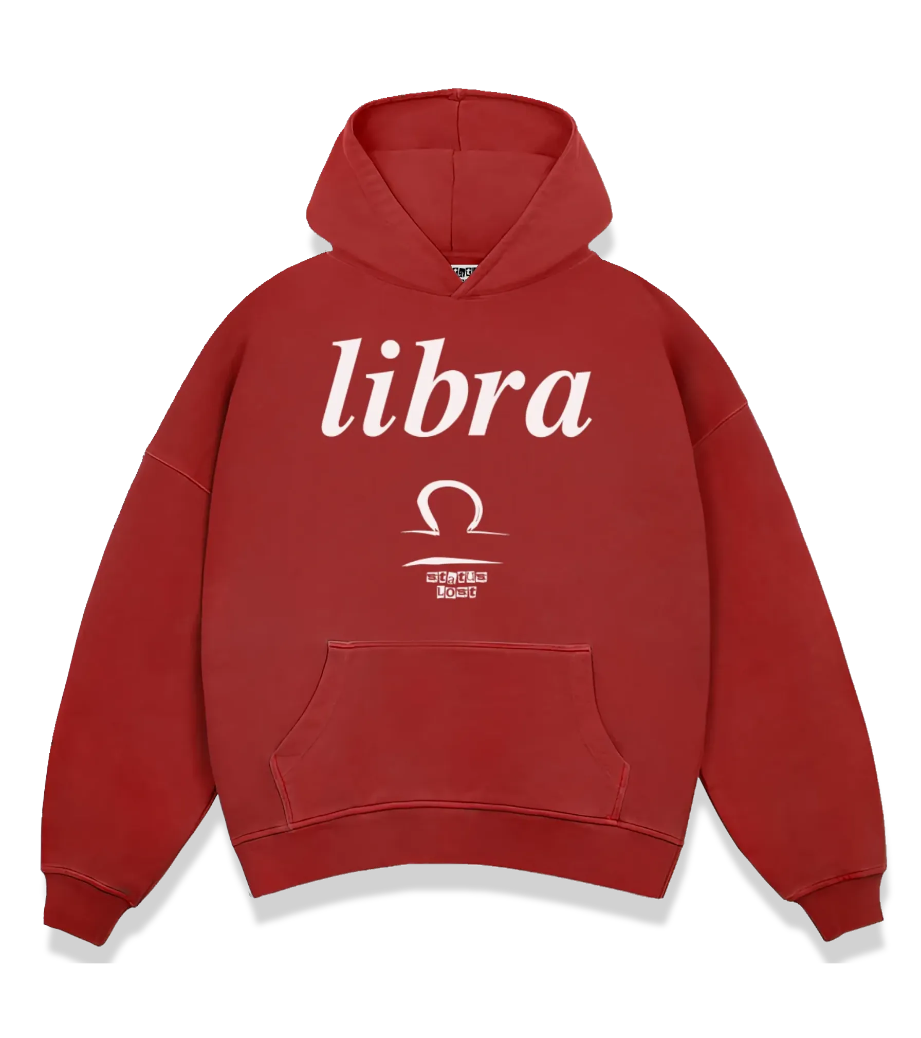 "LIBRA" Boxy Hoodie – Status Lost