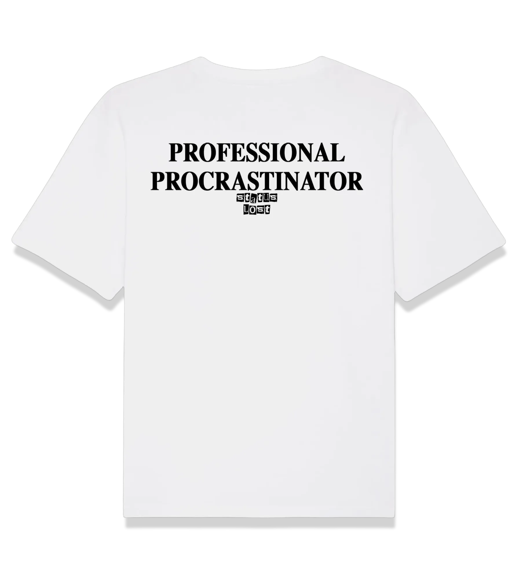 "PROFESSIONAL PROCRASTINATOR" T-Shirt – Status Lost