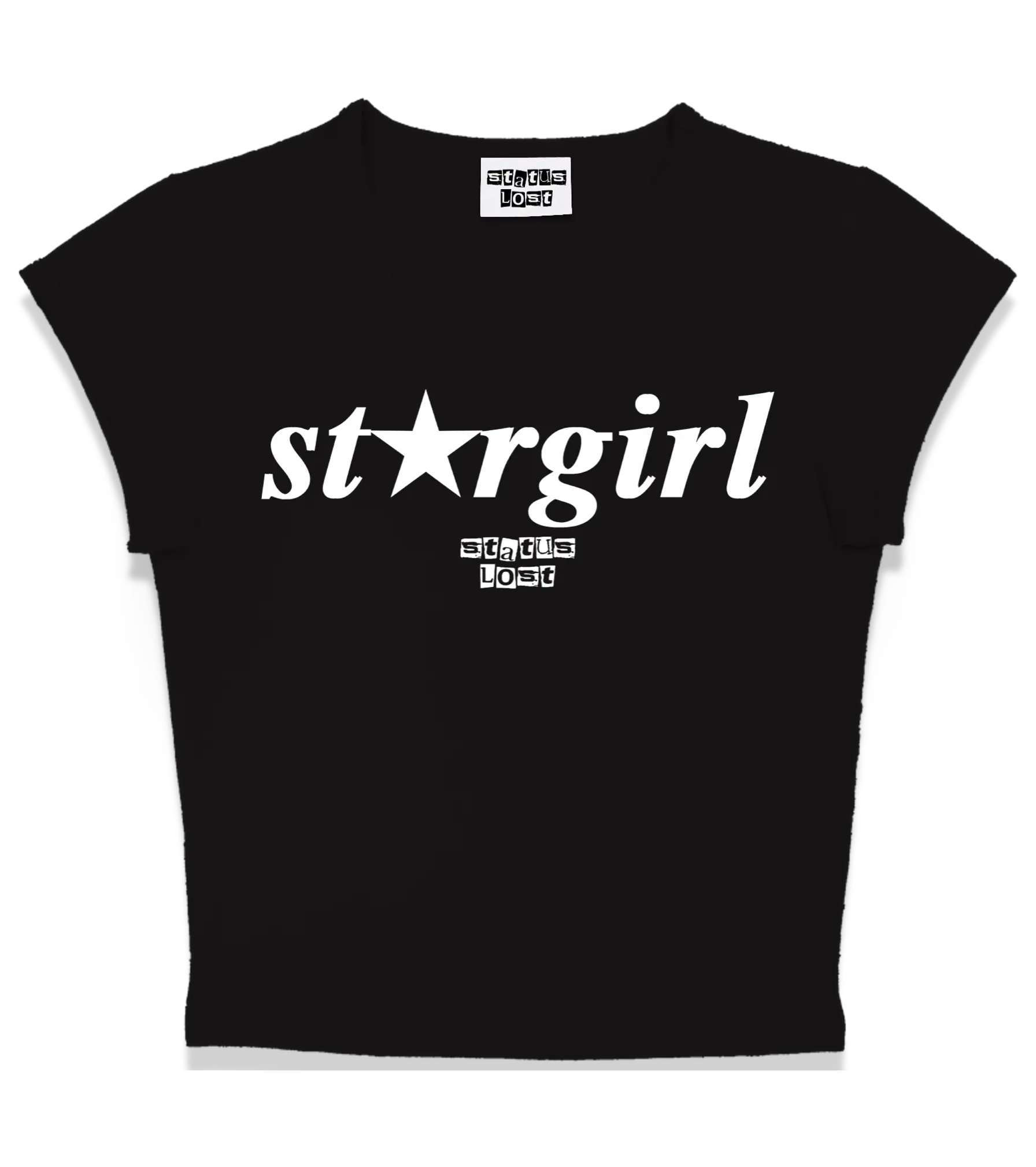 "STARGIRL" Status Baby Tee – Status Lost