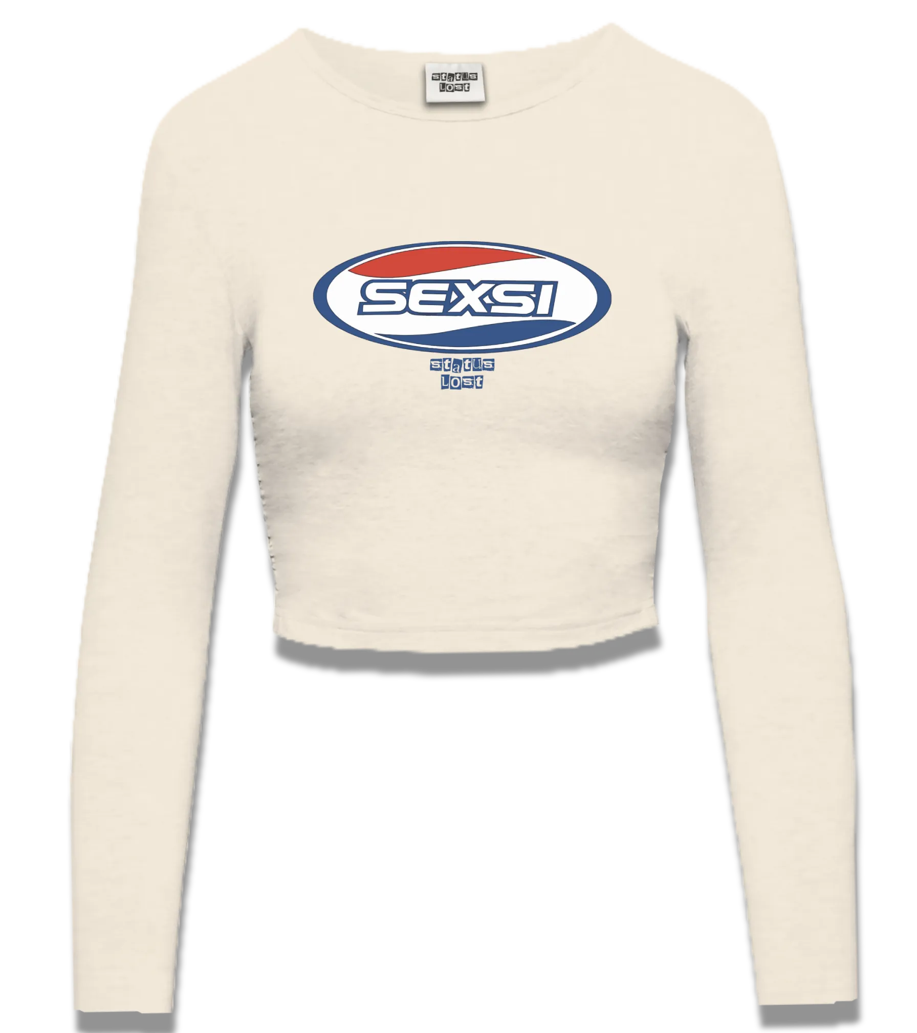 "SEXSI" Cropped Longsleeve – Status Lost
