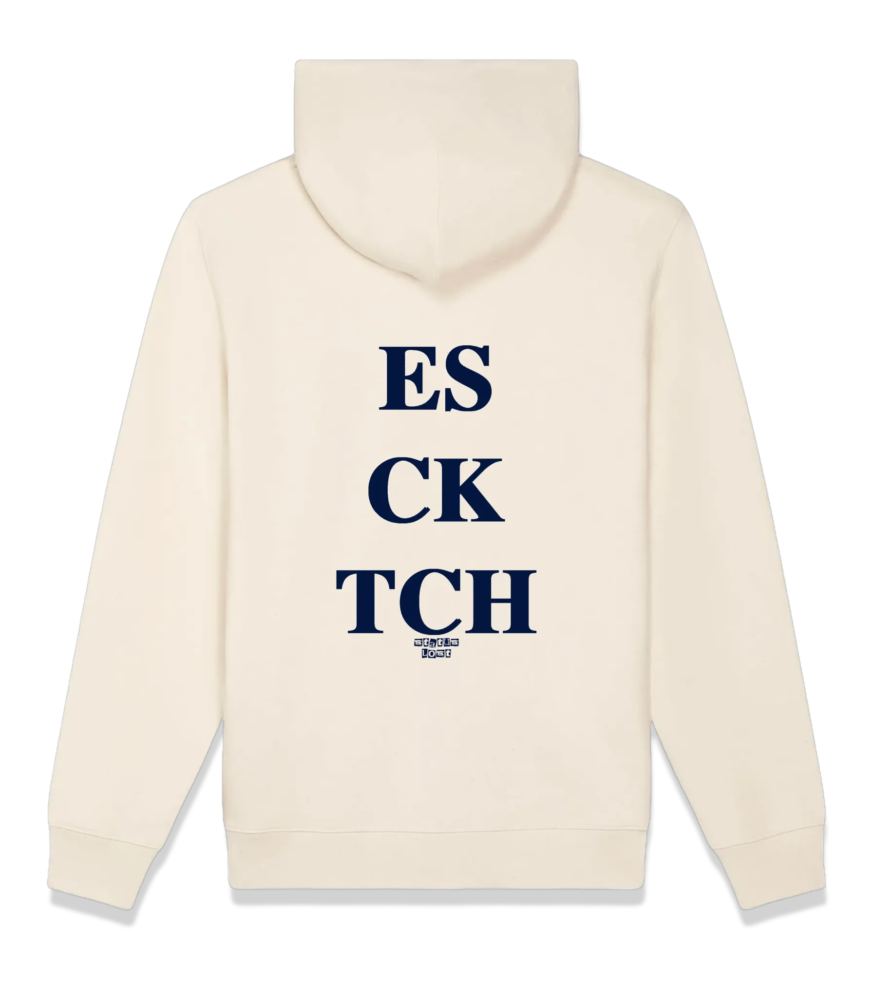 "ES CK TCH" Zip Hoodie – Status Lost