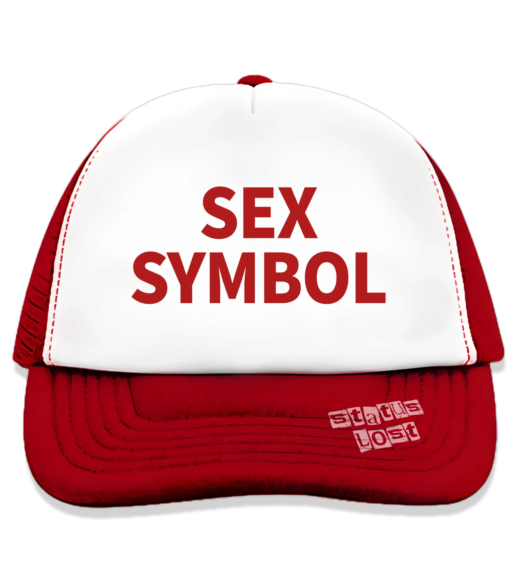 "SEX SYMBOL" Trucker Hat – Status Lost